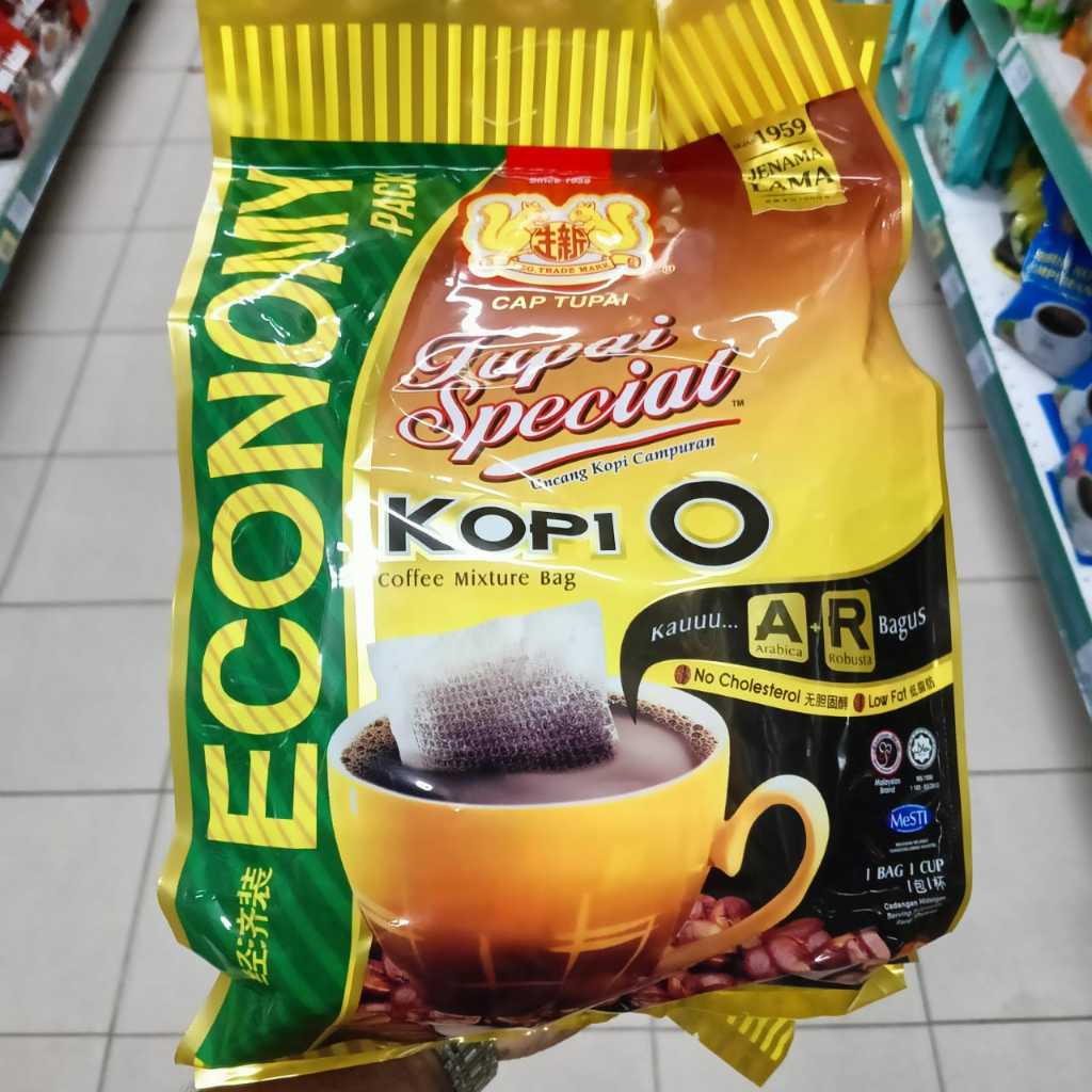 Kopi O Cap Tupai Special Economy Pack 90s x 10g Coffee Mixture Bag ...