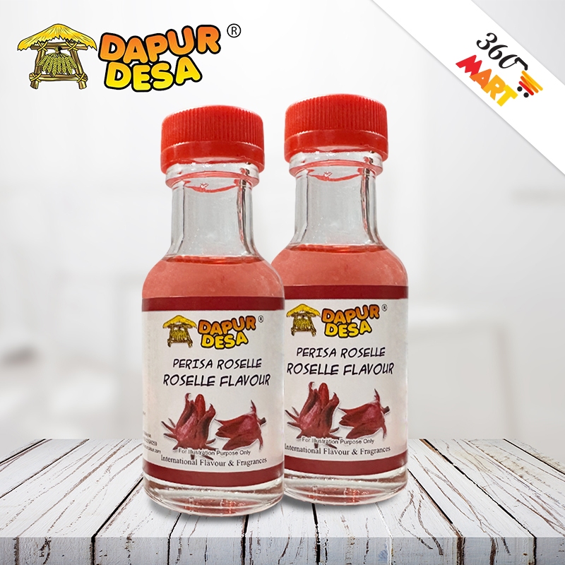 Dapur Desa Roselle Flavouring (Perisa Roselle) 25ml 玫瑰茄味食用香精 | Food ...