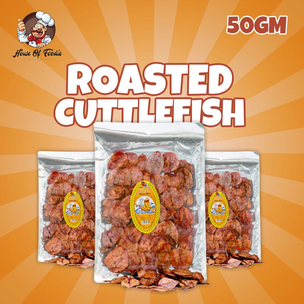 Roasted cuttlefish (50gm) | Shopee Malaysia
