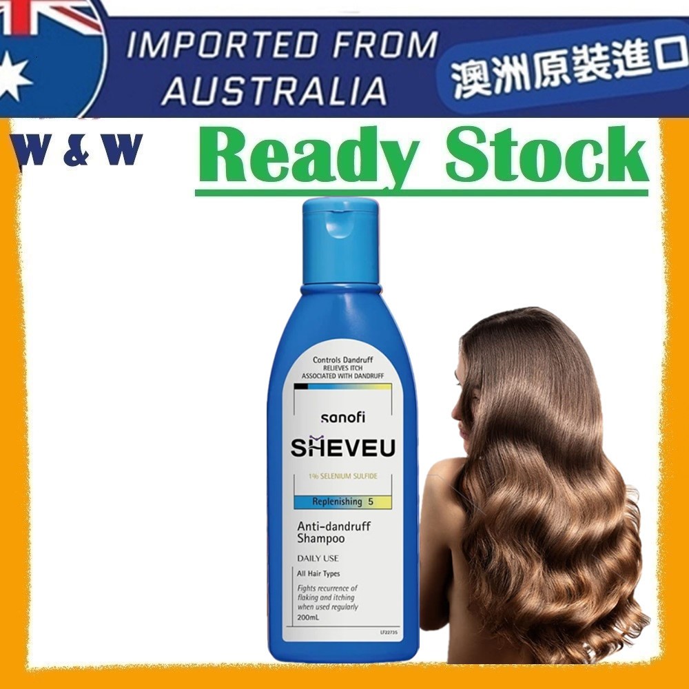 Sanofi Sheveu Blue Replenishing 5 Anti-dandruff Shampoo Control ...