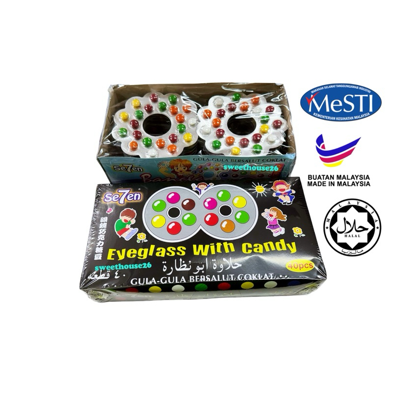 Se7en Rico Choco Eyeglass Bangle Gun 30pcs 40pcs Halal | Shopee Malaysia