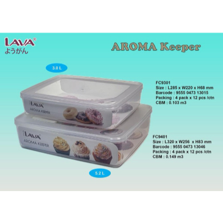 Lava Food Container | Small Rectangle Container | Multipurpose ...