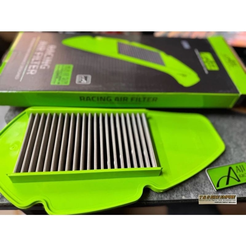 Aji Racing air filter LC135 4S/5S V8 FI Y15 Y16 RS150 V1/V2 RSX150 NVX ...