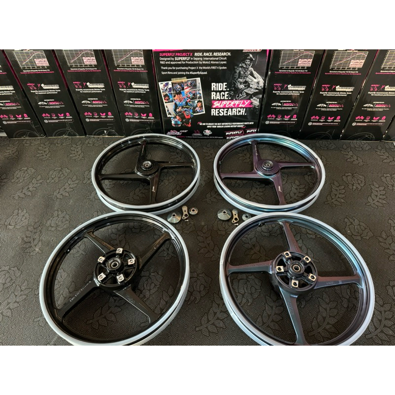 SportRim Ori SuperFly Y16 ABS Y15 Lc135 Y125 RSX RS150 Lc135 5speed 4 ...