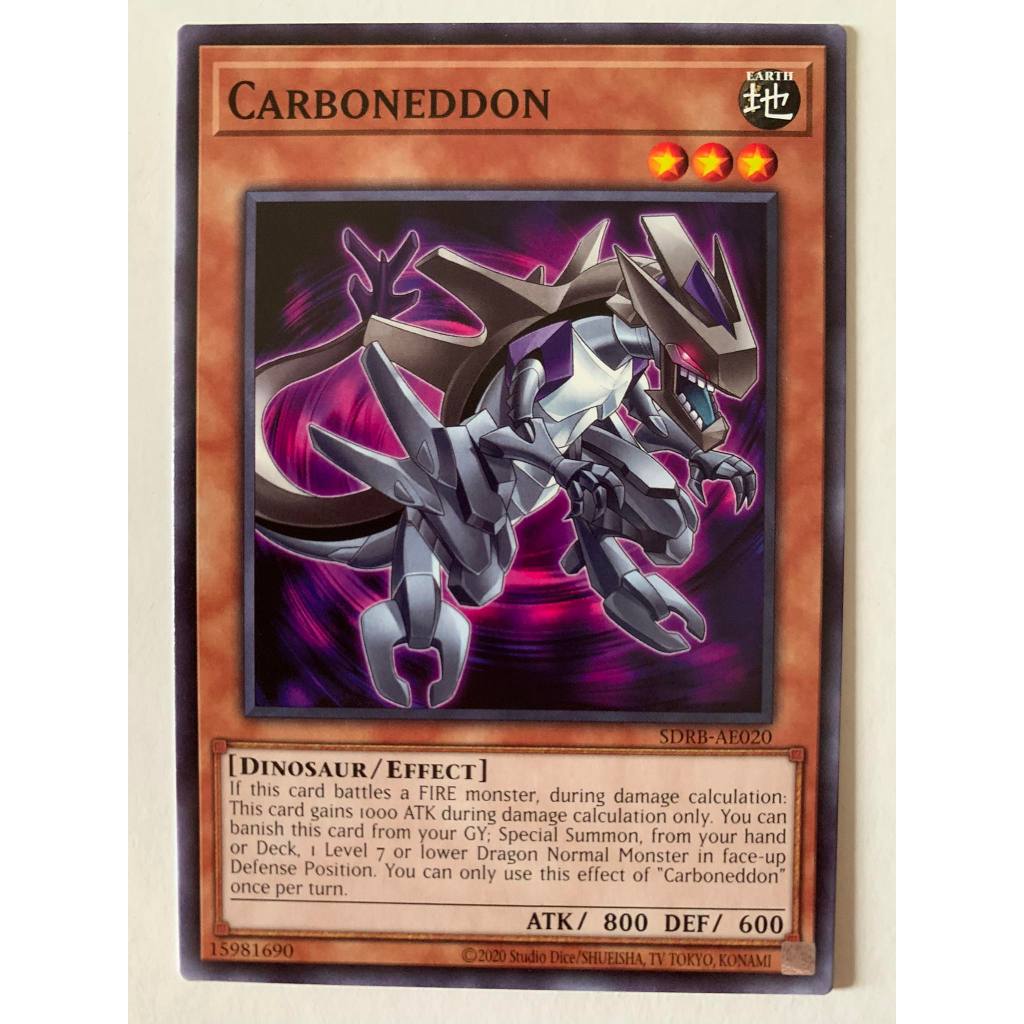 YUGIOH SDRB-AE020 Carboneddon | Shopee Malaysia