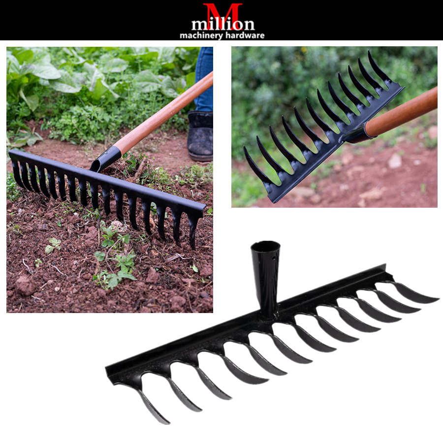 Garden Weeding Spiral Nail Rake Multifunctional Twisted Tooth Nail Rake ...