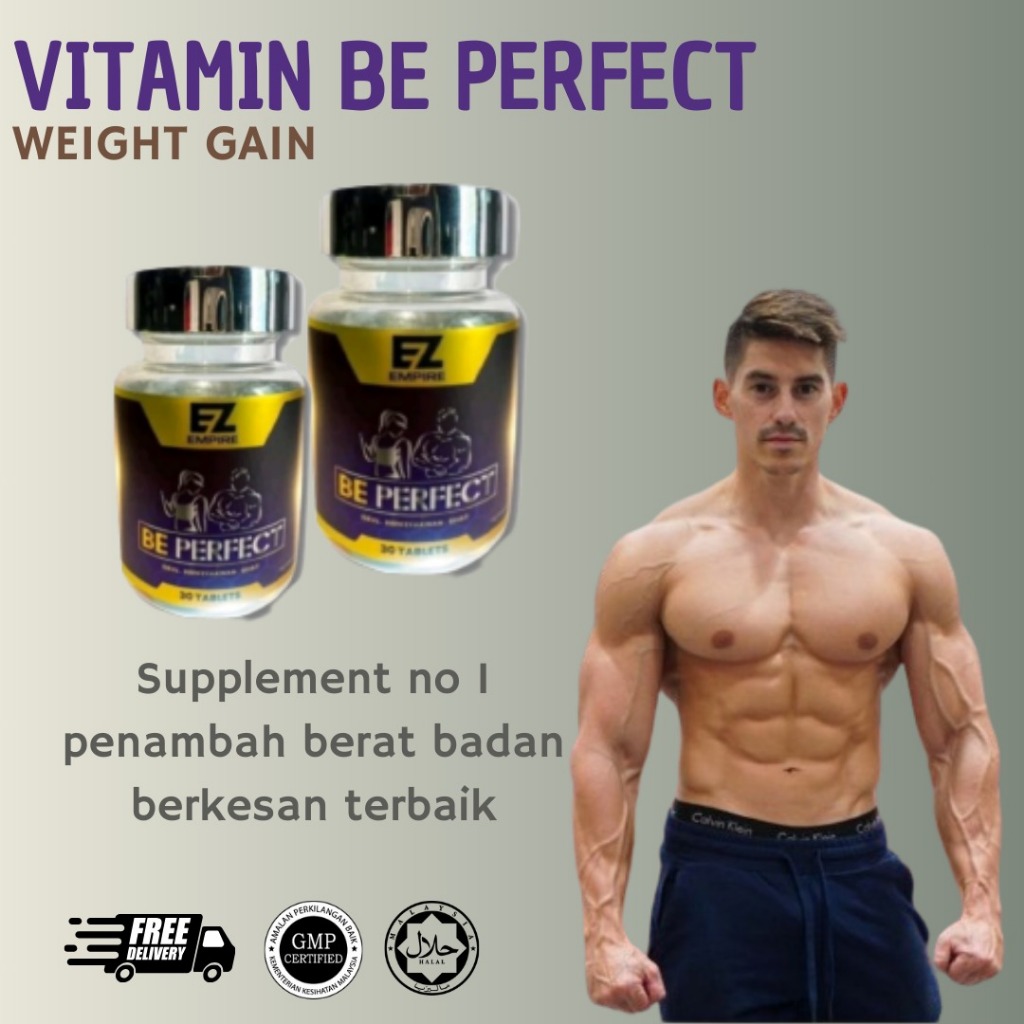 BE PERFECT VITAMIN GEMUK NAIK BERAT BADAN weight gain BE PERFECT LULUS ...