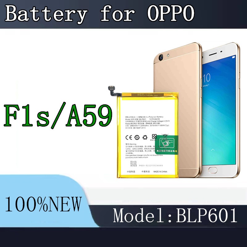 Battery For OPPO F1s / A59 / A53 (2015) Bateri BLP601 | Shopee Malaysia