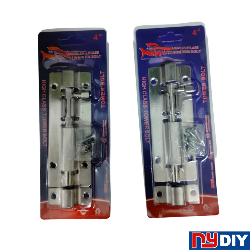 Top Sea Highclass Tower Bolts Stainless Steel Door Lock Latch Selak ...