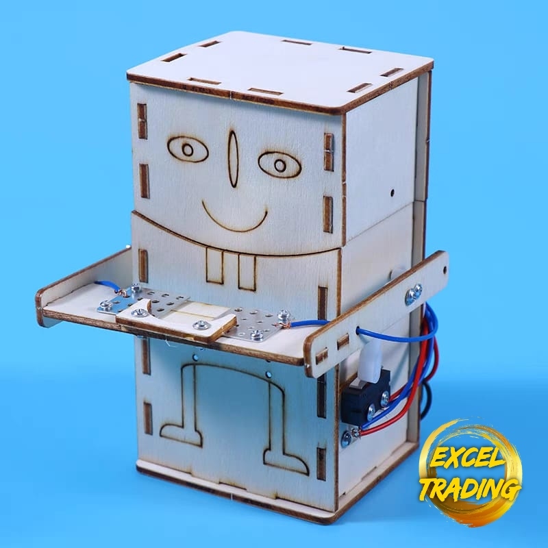 Project RBT Tingkatan 3 / Sain : DIY Electric Coin Eating Robot - STEM ...
