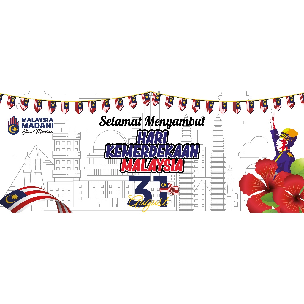 BANNER MERDEKA MALAYSIA | Shopee Malaysia