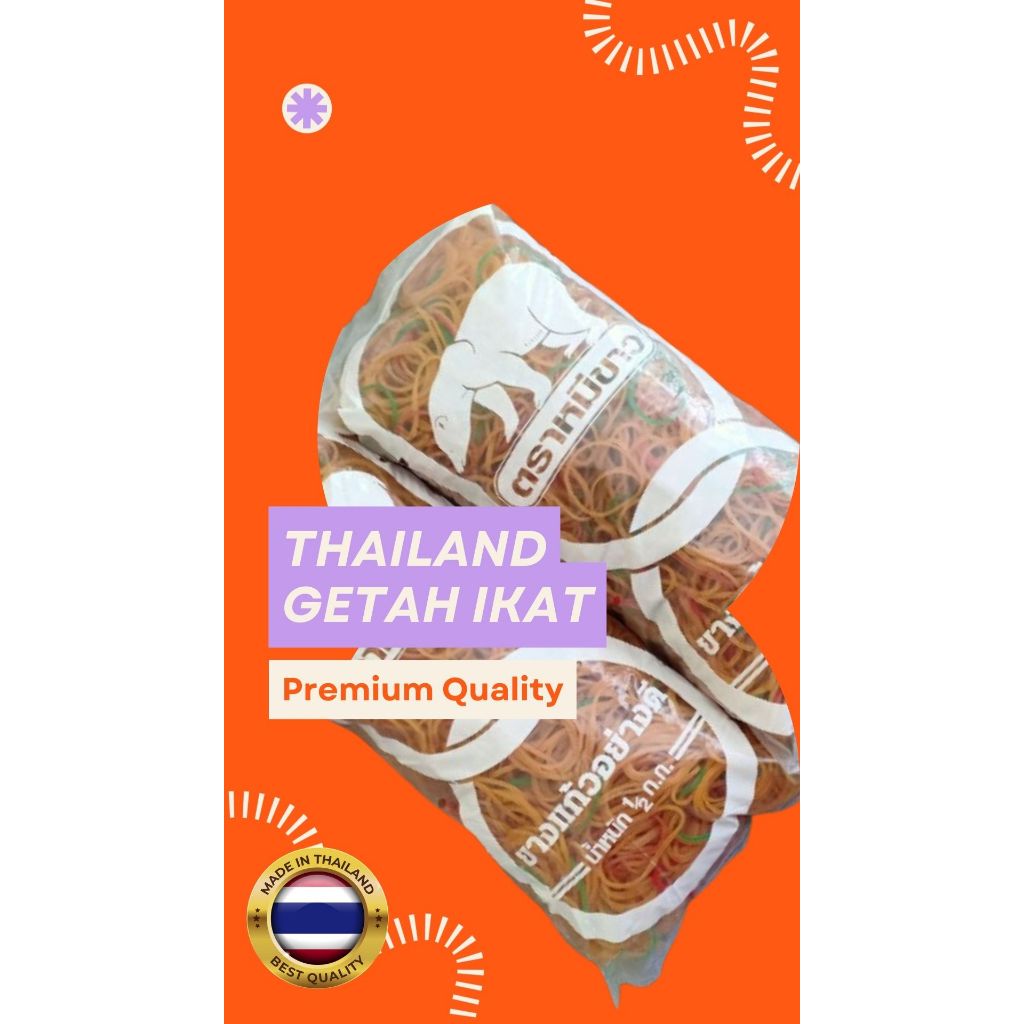 Getah Ikat / Getah Ikat Bungkus / Rubber Band for Food from Thailand ...