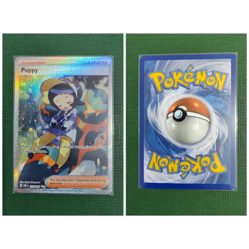 Pokémon TCG Poppy SIR - Obsidian Flames 227/197 | Shopee Malaysia