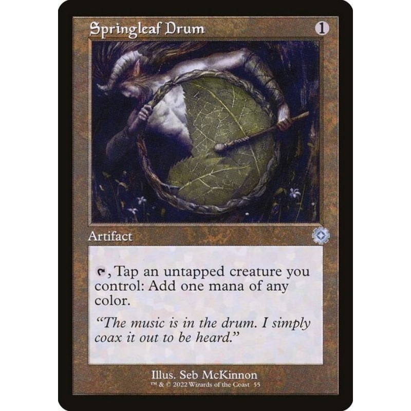 Magic the Gathering - Springleaf Drum (BRR) | Shopee Malaysia