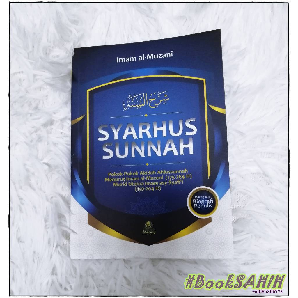 Syarhus Sunnah - Imam al-Muzani | Shopee Malaysia