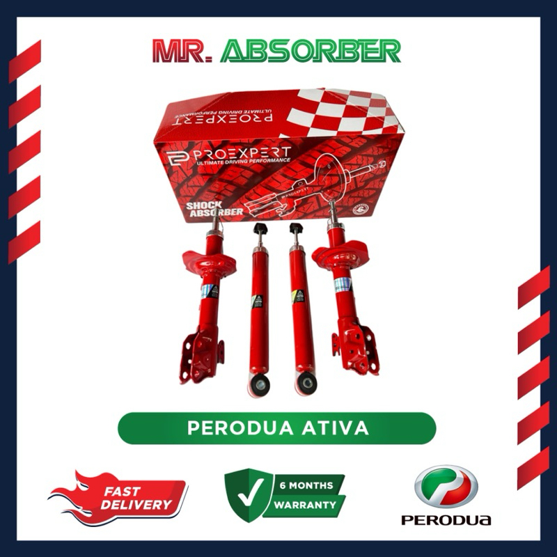 ABSORBER ATIVA PROEXPERT HEAVY DUTY PERODUA | Shopee Malaysia
