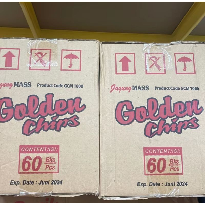 Golden Chips 1 kotak ada 6 renteng | Shopee Malaysia