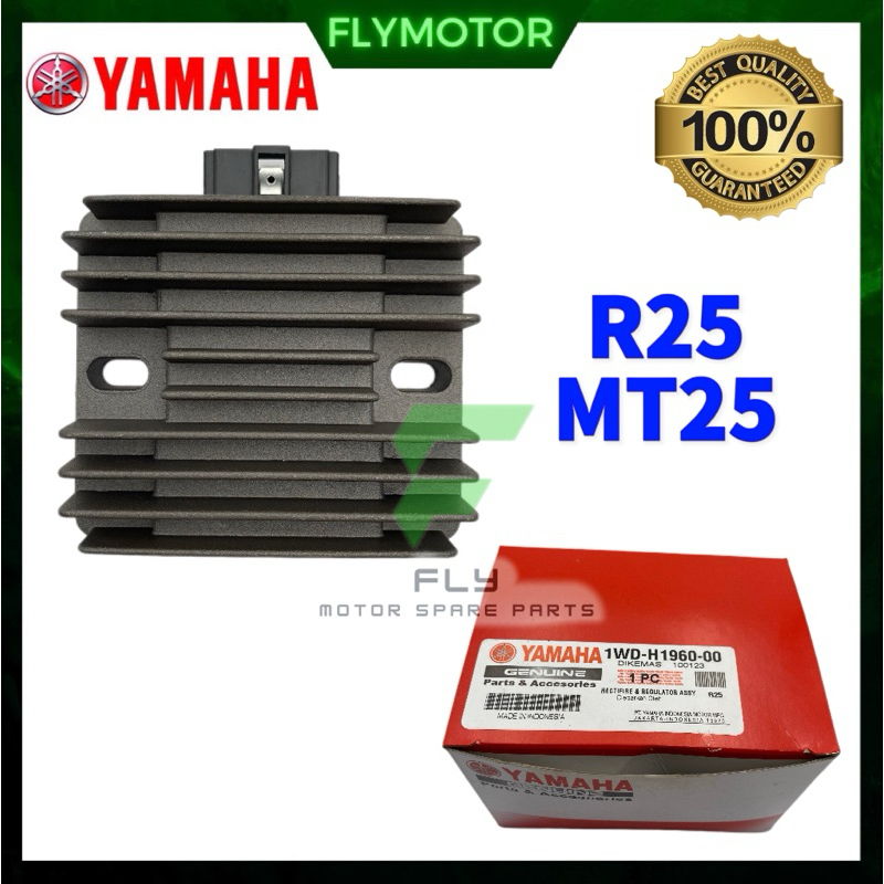 YAMAHA R25 YZF R250 V1 V2 MT25 MT250 FI R3 XJ6 RECTIFIER REGULATOR ASSY ...
