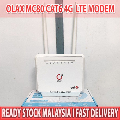 OLAX MC80 LTE CAT6 DUAL BAND WIFI 5000MAH BATTERY 1GBPS LAN WAN ...