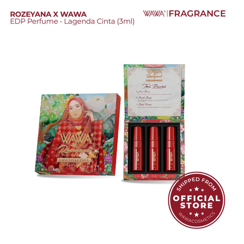 WAWA X Rozyana EDP Perfume (3ml) Edition | Shopee Malaysia