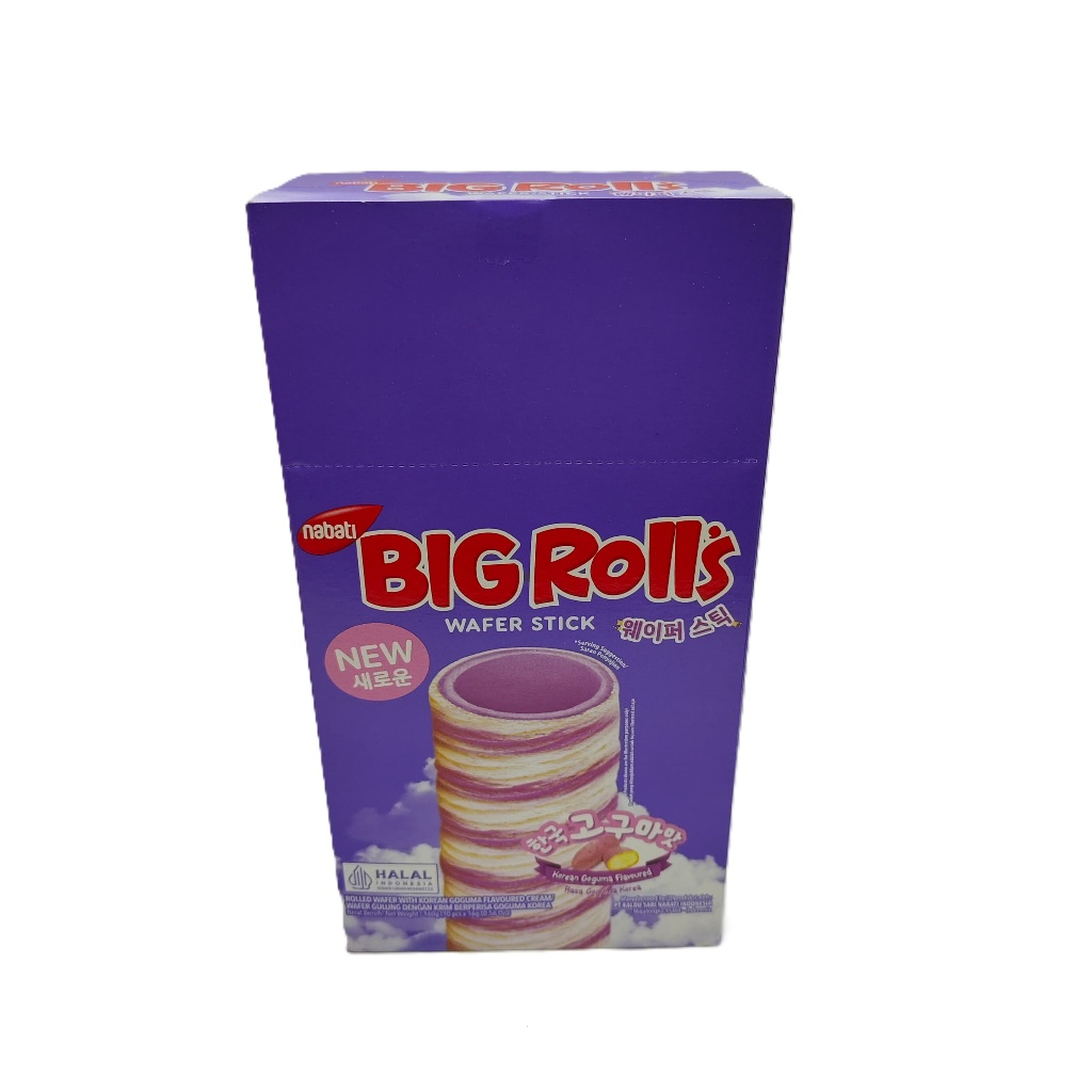 NABATI KOREAN GOGUMA BIG ROLLS 10X14G | Shopee Malaysia
