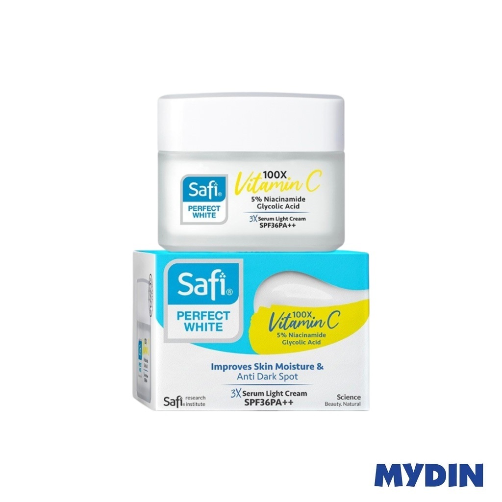 Safi Perfect White 3x Serum Light Cream Moisturiser SPF36 (45g ...