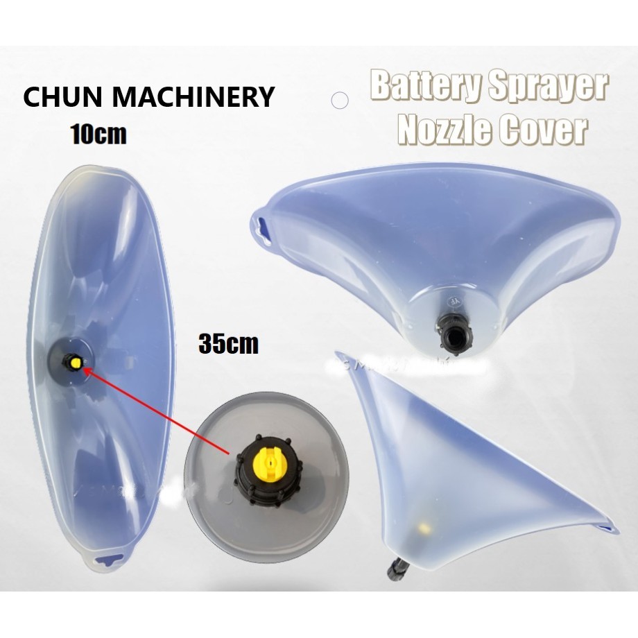 Battery Sprayer Nozzle Cover Windproof Protector | Shopee Malaysia