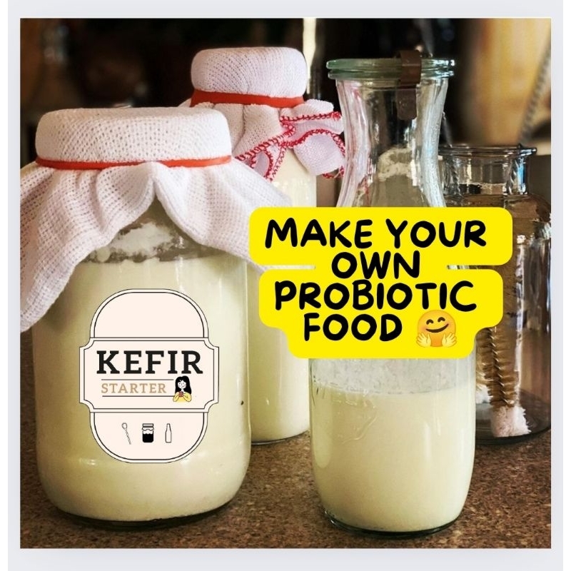 Kefir Starter (Liquid)Buat sendiri kefir di rumah! Not Grain 100ml ...