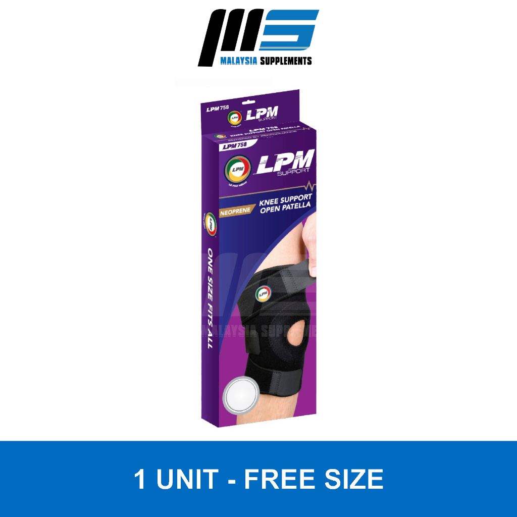 LPM Knee Guard Support 758 (1 UNIT) - Knee Pain Relief, Lutut Sakit ...