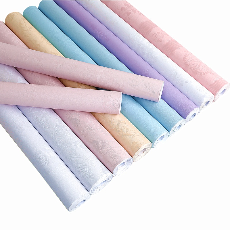 (45cm X 10m) Plain Colour Design Wallpaper Self Adhesive PVC Sticker ...