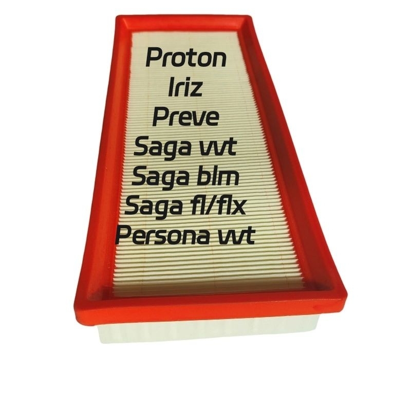 PW810704 PROTON SAGA BLM IRIZ PREVE SAGA VVT FL FLX AIR FILTER | Shopee ...