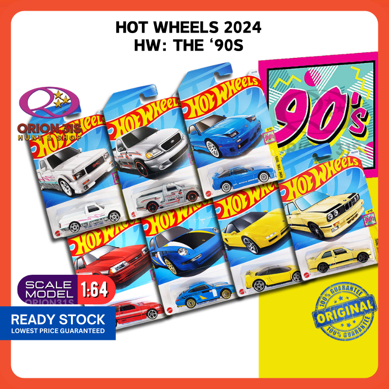 Hot Wheels HW: The '90s 2024 Toyota Supra/ Subaru Imprezza/ Nissan ...