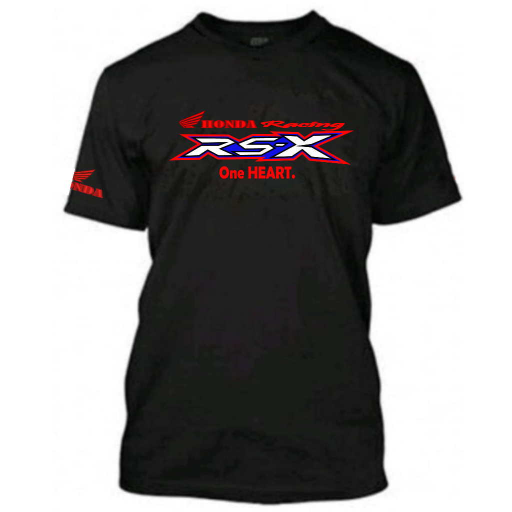 Baju Motor Honda RS-X LenganPendek 100% Cotton | Shopee Malaysia