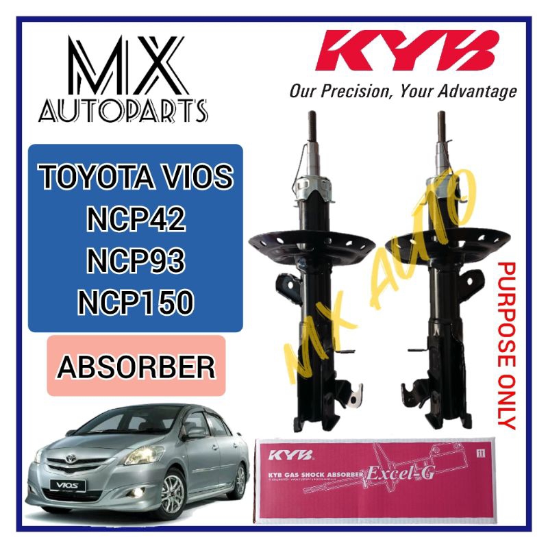 ORIGINAL KAYABA KYB TOYOTA VIOS NCP93 NCP91 YARIS PRIUS C NCP42 NCP150 NSP151 FRONT / REAR SHOCK ...
