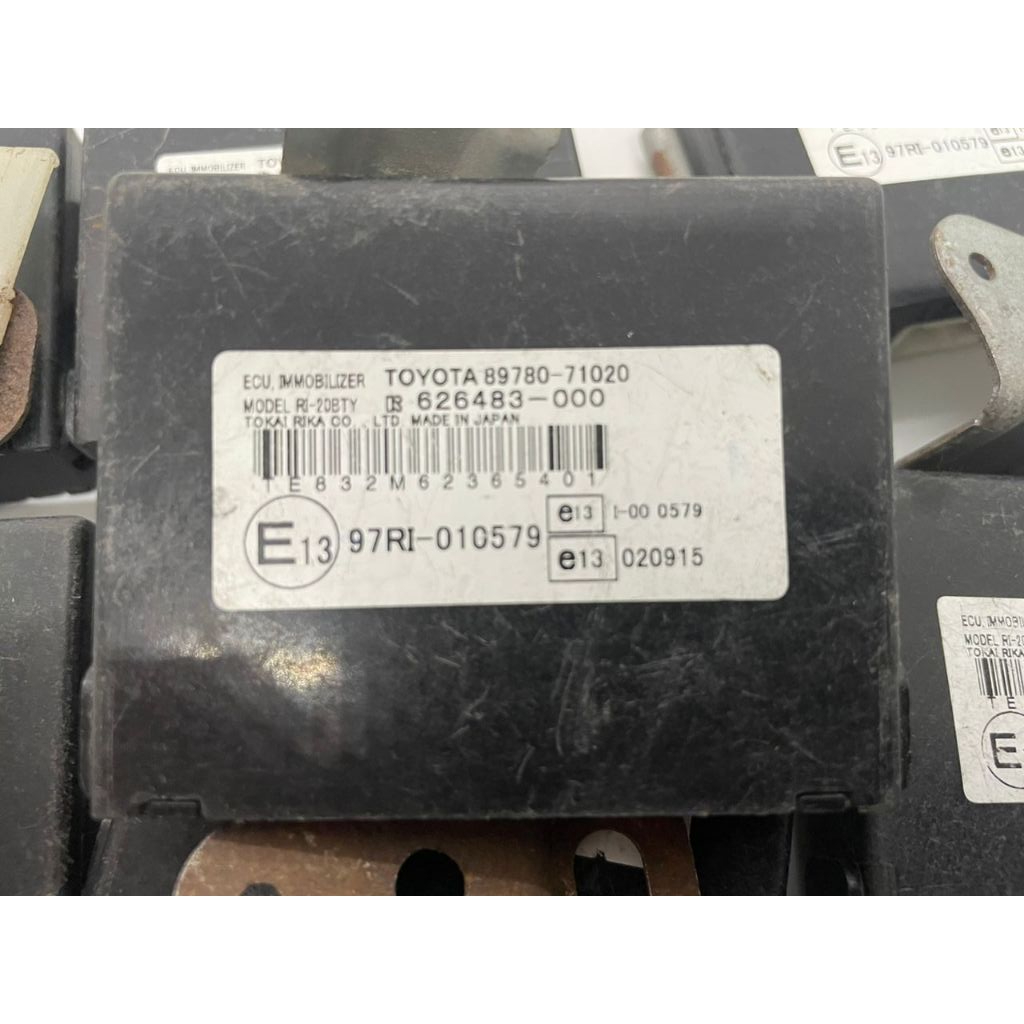 [USED] TOYOTA HILUX Innova Fortuner CONTROL MODULE ID Immobilizer ECU ...