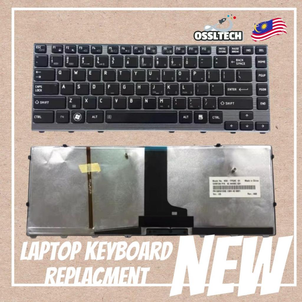TOSHIBA M640 M645 P745 KEYBOARD BLACK | Shopee Malaysia