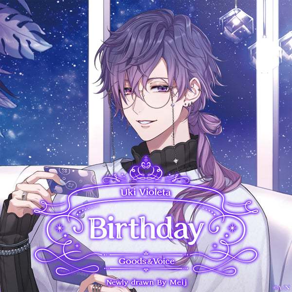 (Pre-o) Nijisanji EN Uki Violeta Birthday Goods 2024 / 彩虹社 EN 浮奇・ヴィオレタ 生日紀念套組2024 | Shopee Malaysia