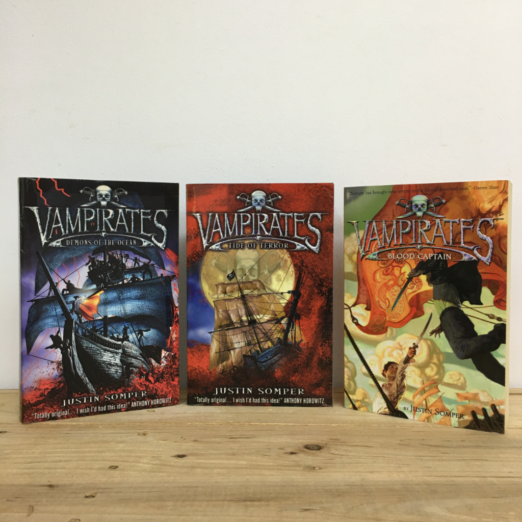 Vampirates Series by Justin Somper (Preloved) | Shopee Malaysia