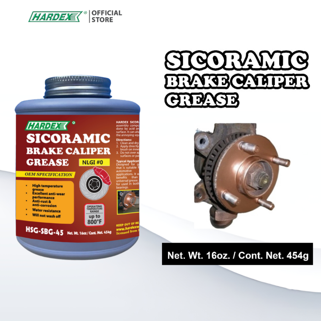 HARDEX Sicoramic Brake Caliper Grease NLGI #0 (227g/454g) HSG-SBG-22/HSG-SBG-45 | Shopee Malaysia
