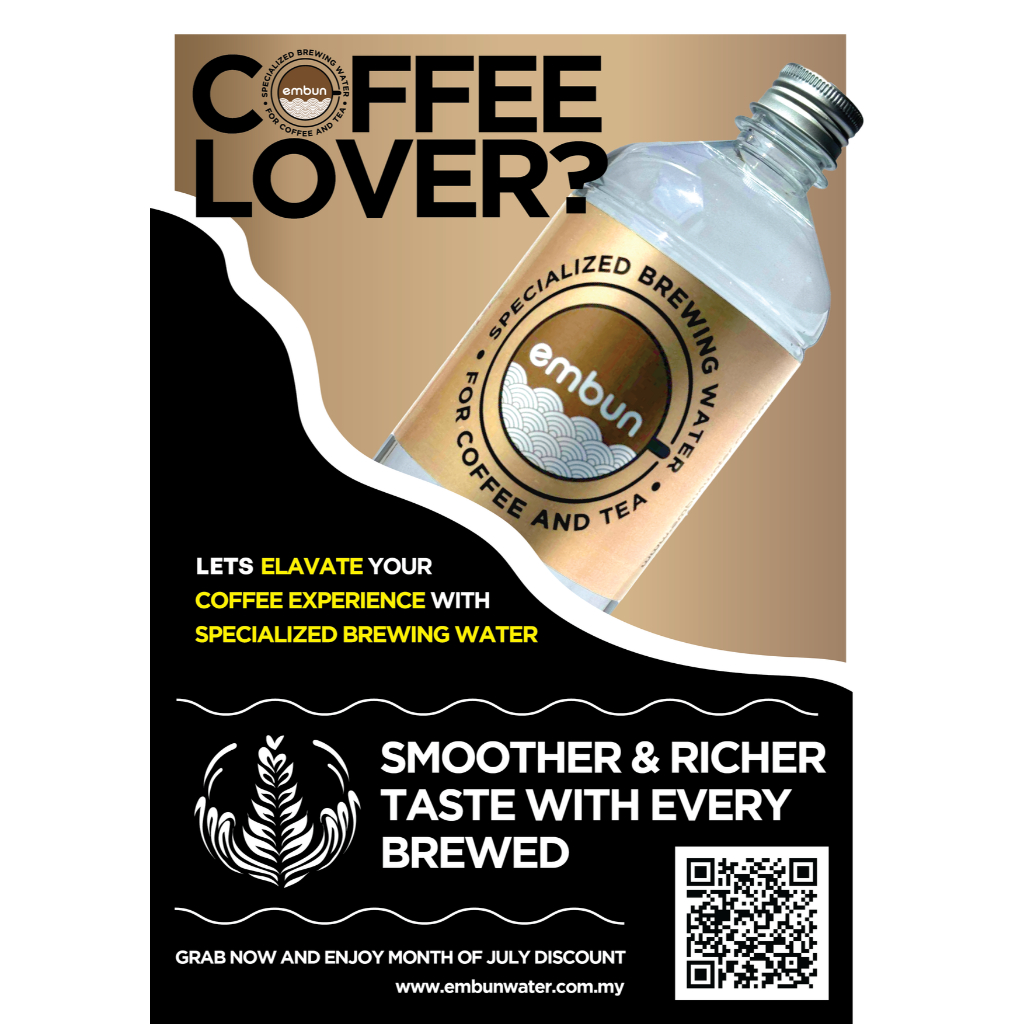 Embun Brewing Water for Brewing Coffee and Tea 1 LITER | Shopee Malaysia