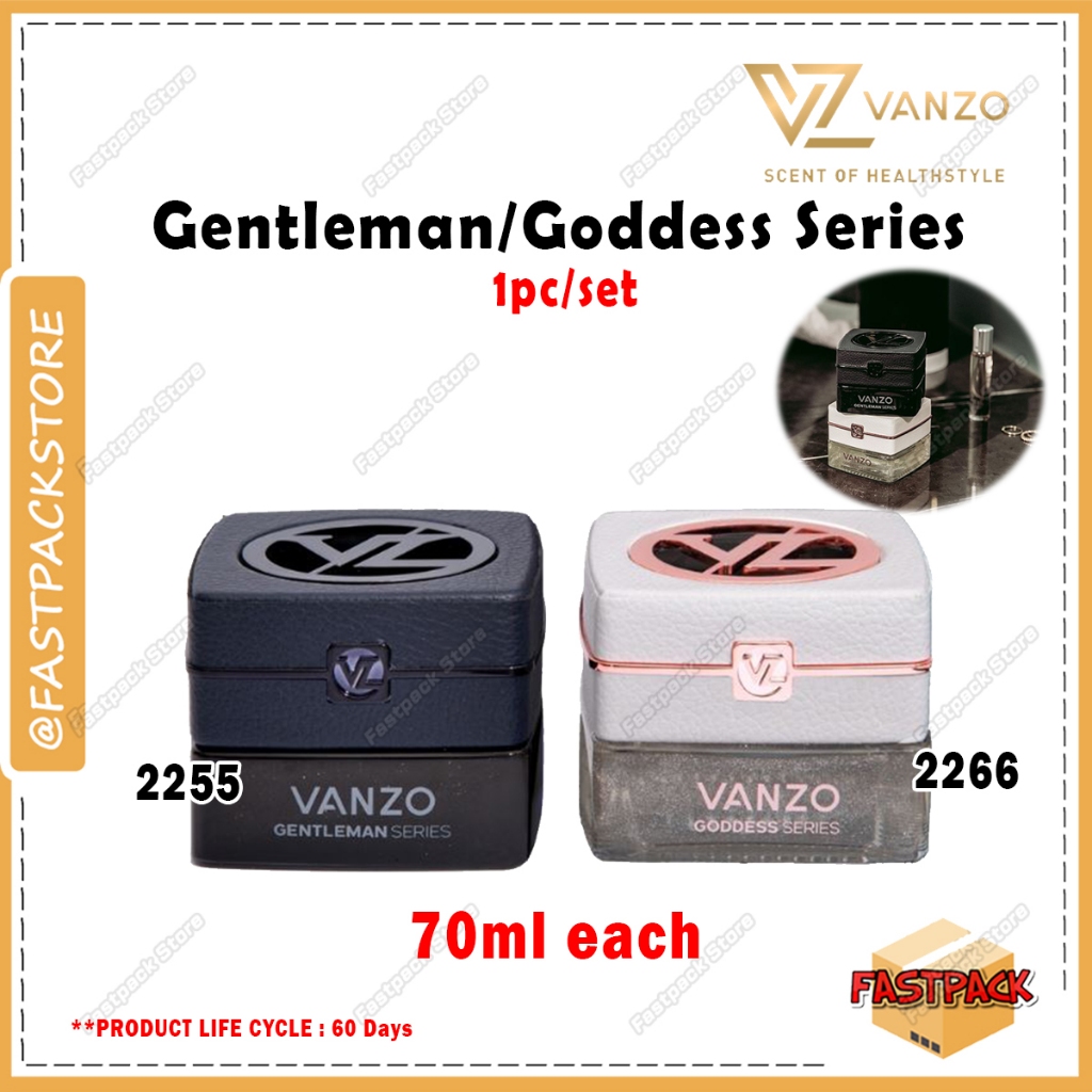 VANZO Gentleman Series 2255 Black Code Goddess Series 2266 White Musk ...