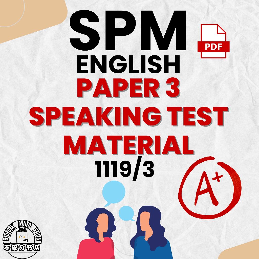 (PDF) SPM ENGLISH SPEAKING TEST MATERIAL Collections of Speaking ...