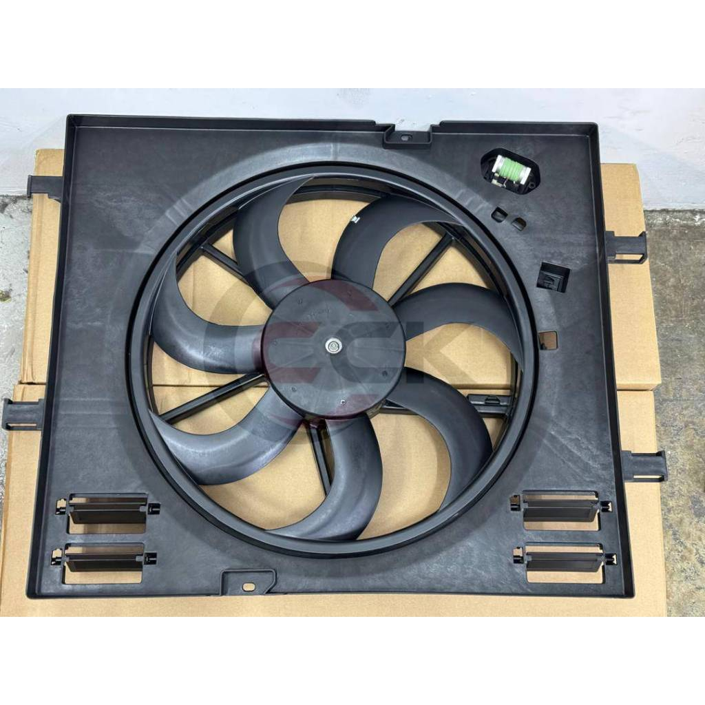 PROTON X70 RADIATOR COOLING FAN MOTOR WITH FAN GUARD FAN BLADE COMPLETE ...