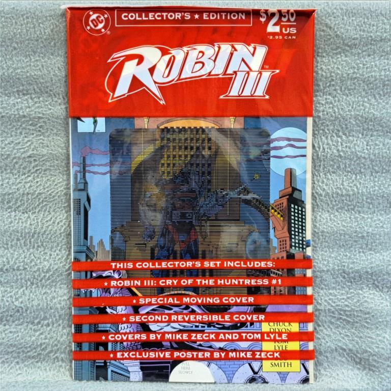 Robin III #1 Polybagged (DC Comics) FIRST Issue (Chuck Dixon, Tom Lyle ...