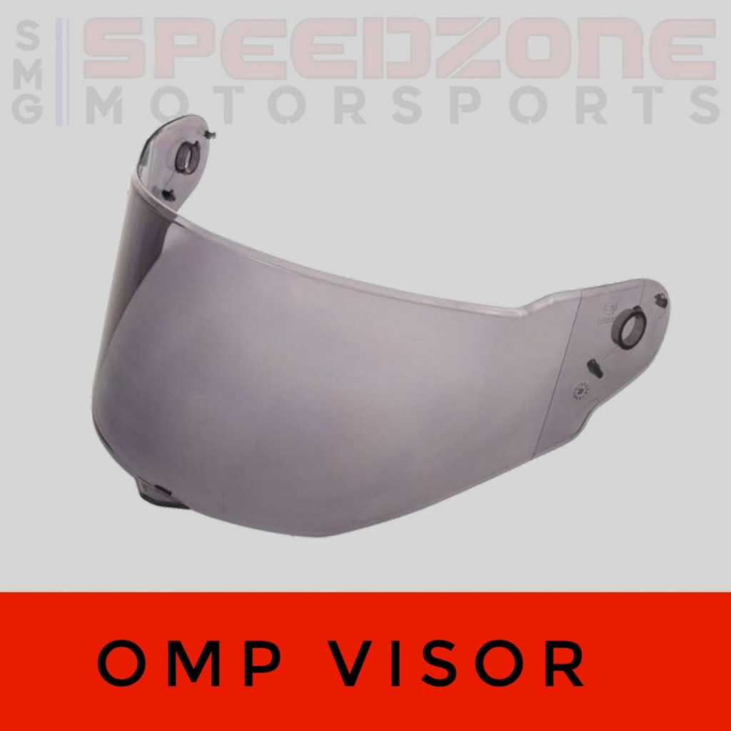 OMP Replacement Visor For Circuit Evo Helmet (Speedzone) | Shopee Malaysia