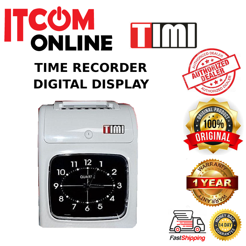 TIME TIMI DIGITAL RECORDER DISPLAY (TR1N) | Shopee Malaysia