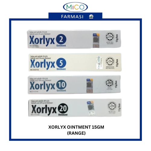 XORLYX SALICYLIC ACID OINTMENT RANGE 15GM | Shopee Malaysia