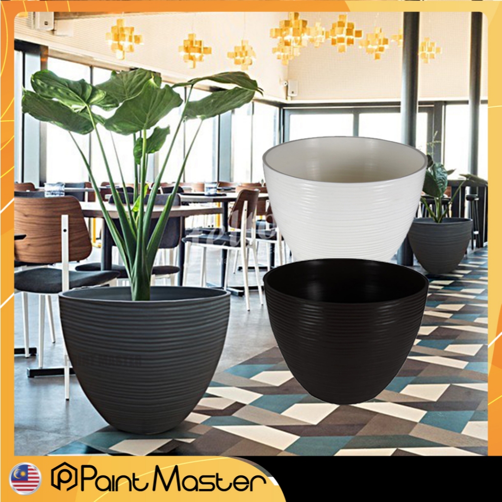 FELTON ROUND FLOWER POT 2451 DIAMETER 40 CM COLOR SELECTION PLASTIC ...