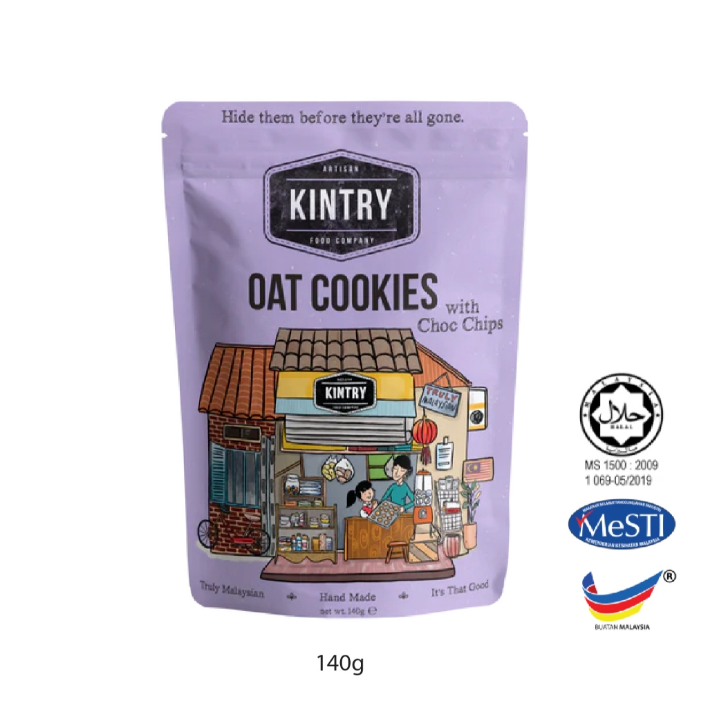 Kintry Oat cookies with Choc Chips | Shopee Malaysia