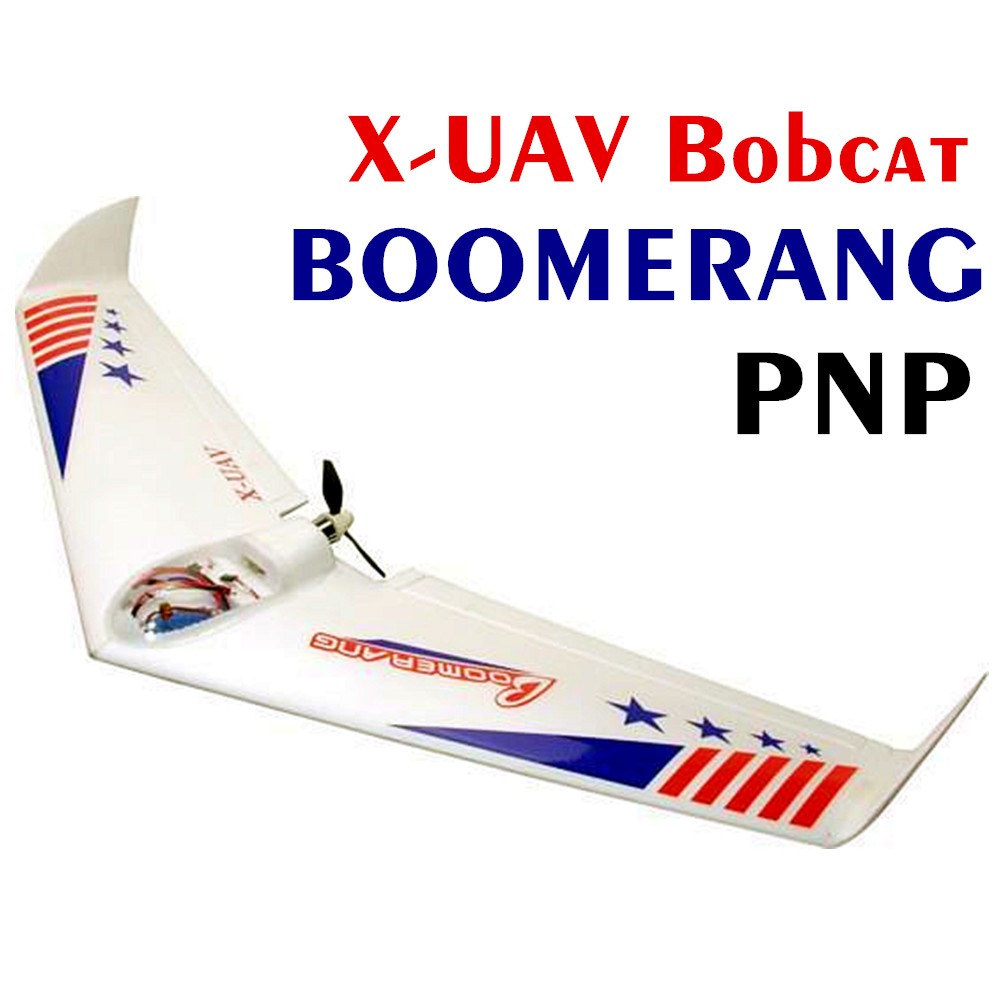 X-UAV Bobcat Fly Wing 4CH BOOMERANG PNP | Shopee Malaysia